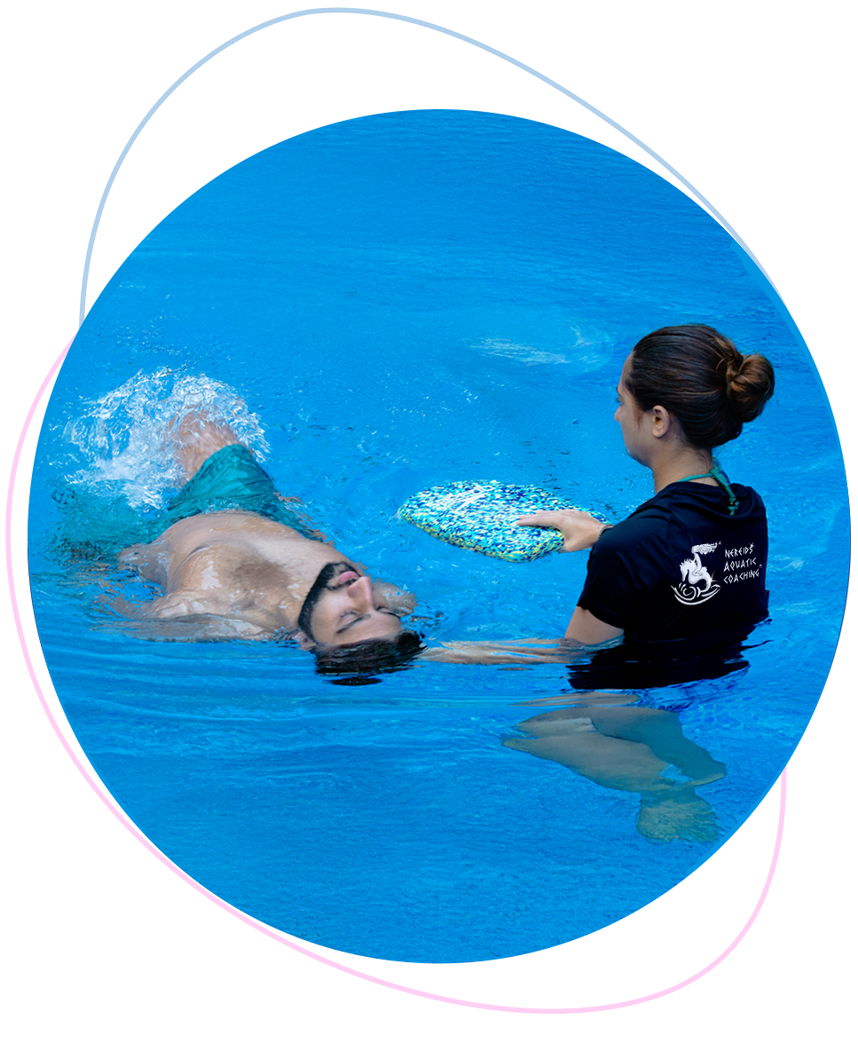 Nereus™ Adult Swim Confidence Program | Private Swimming Lessons